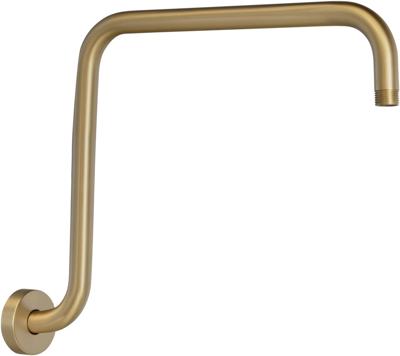 S Shaped Shower Arm, High Rise Shower Arm with Flange, Shower Arm ...