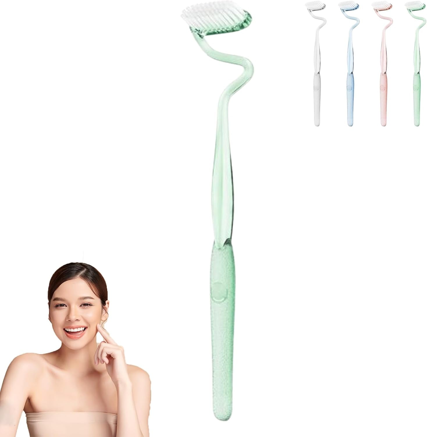 S Shaped Toothbrush, Multi-Functional S-Shapeds Toothbrushes,S-Shaped ...