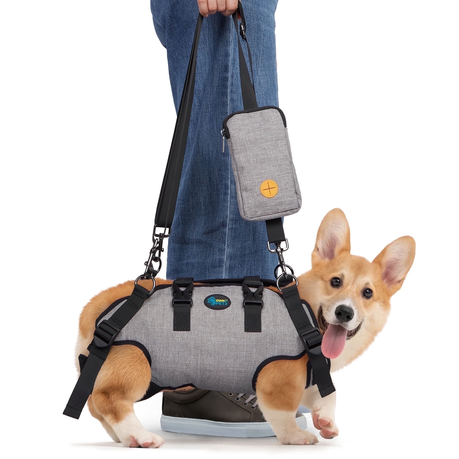 S Size Pet Sling Carrier Bag Travel Tote Shoulder Bag Dog Puppy Lift ...