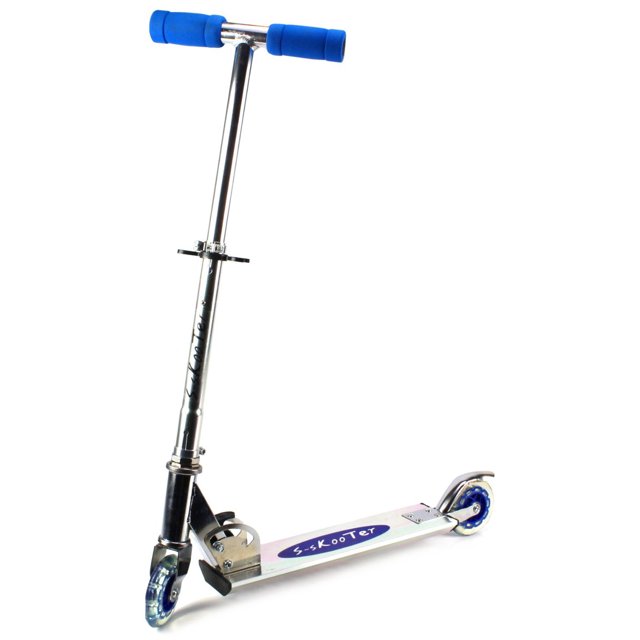 S-Skooter Children's Two Wheeled Metal Toy Kick Scooter w/ Adjustable ...