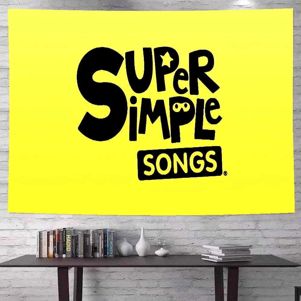 S-Super S-Simple Songs Cartoon Theme Party Backdrop Vinyl Photography ...