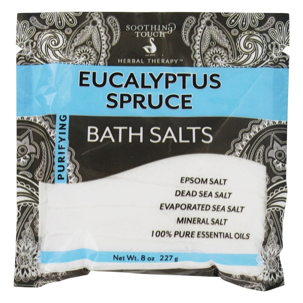 Soothing Touch - Purifying Bath Salts Eucalyptus Spruce - 8 oz ...