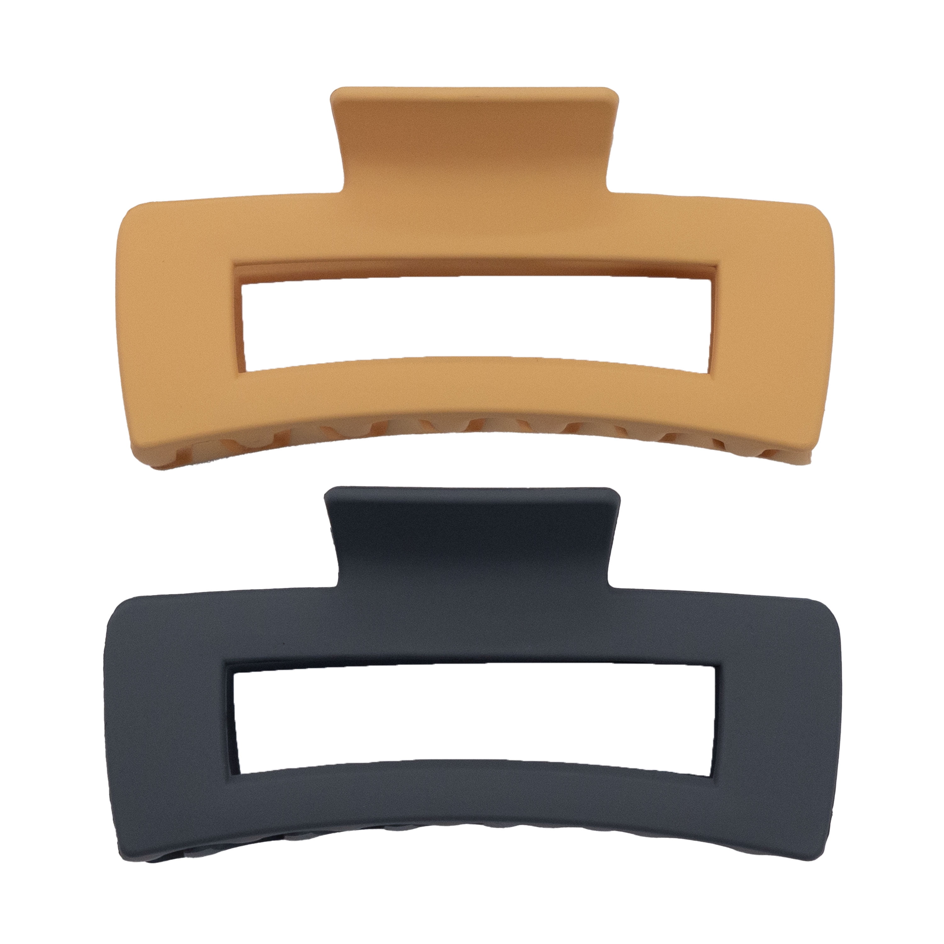 S&T INC. Claw Clips for Hair, 2 Pack, Assorted Colors - Walmart.com