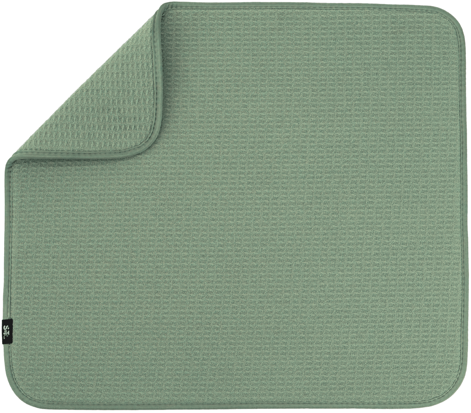 S&T INC. Dish Drying Mat, 16” x 18”, Absorbent Microfiber Kitchen ...