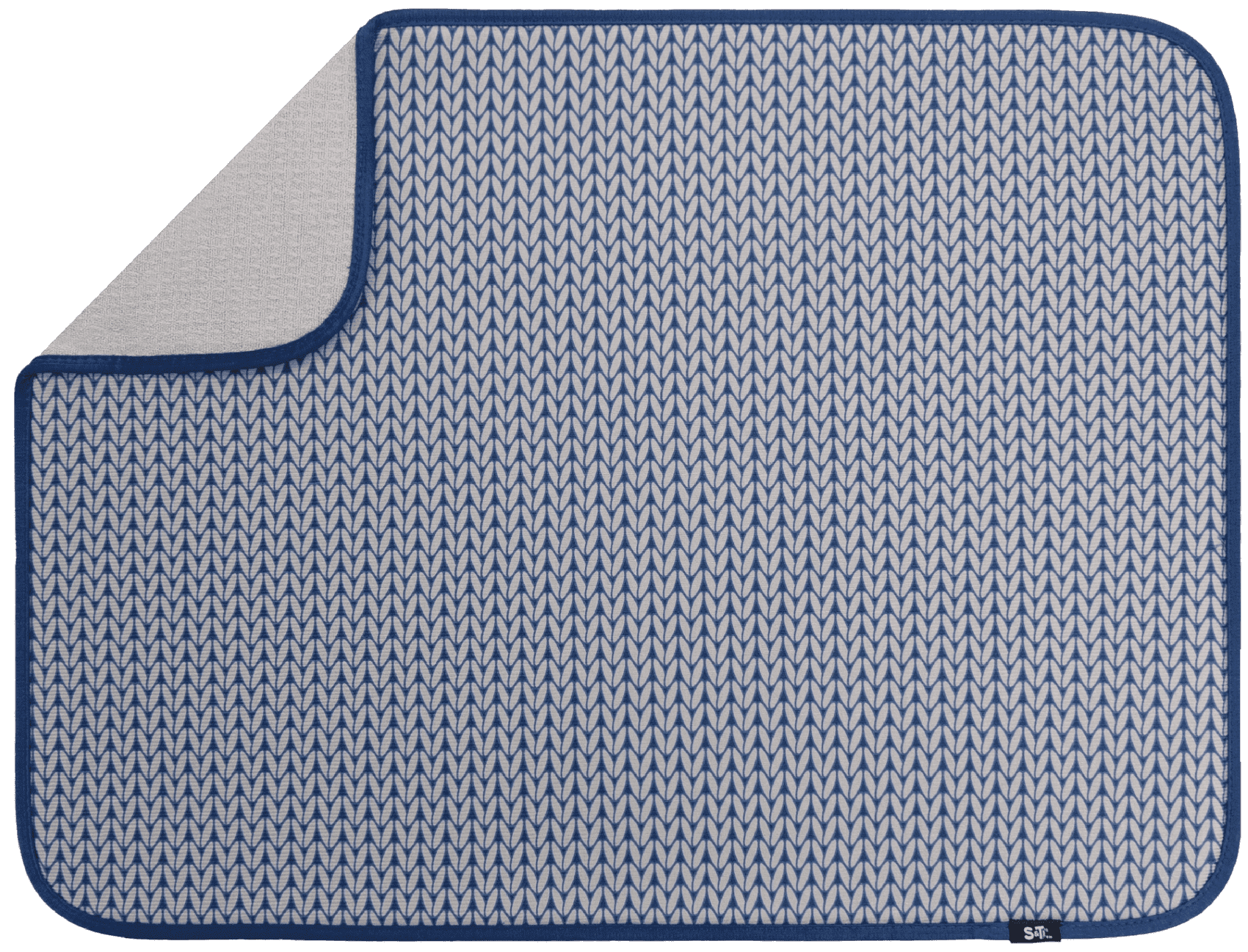 S&T INC. Microfiber Dish Drying Mat XL 18x24, Absorbent Kitchen Counter ...
