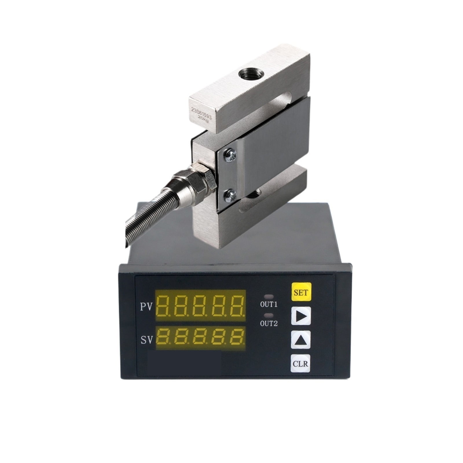 S Type Load Cell Weighing Sensor + Indicator Display,Test Tension And ...