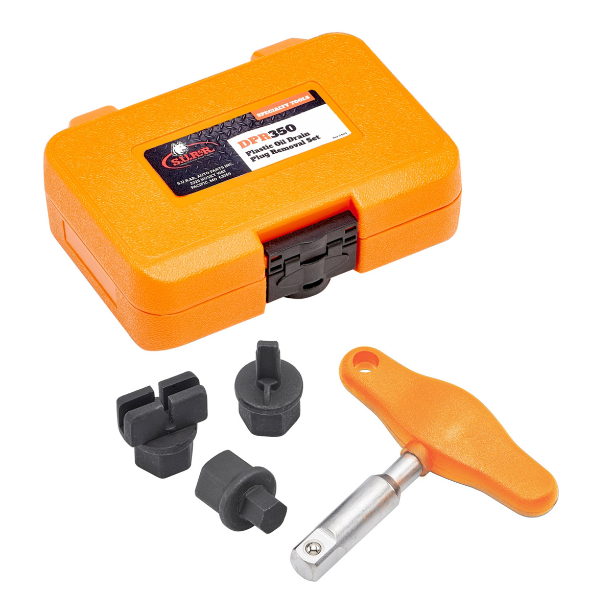 S.U.R.&R. Plastic Oil Drain Plug Removal Set - Walmart.com