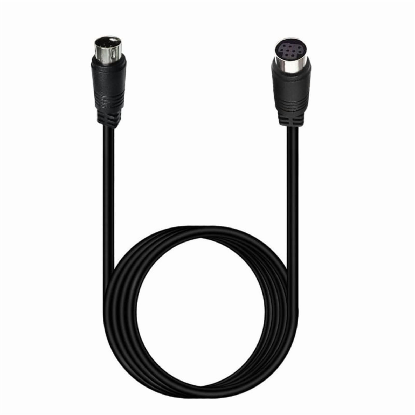 S Video Cord Mini DIN 9Pin Male to Female S Video Cable for Video ...