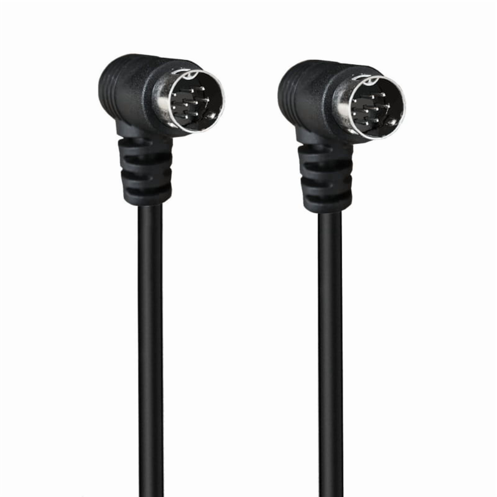 S Video Cord Mini DIN 9Pin Male to Male S Sound Cable for Video Devices ...