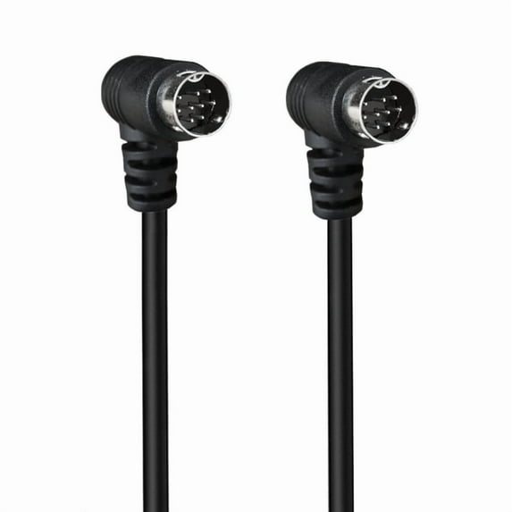 S Video Cord Mini DIN 9Pin Male to Male S Sound Cable for Video Devices ...