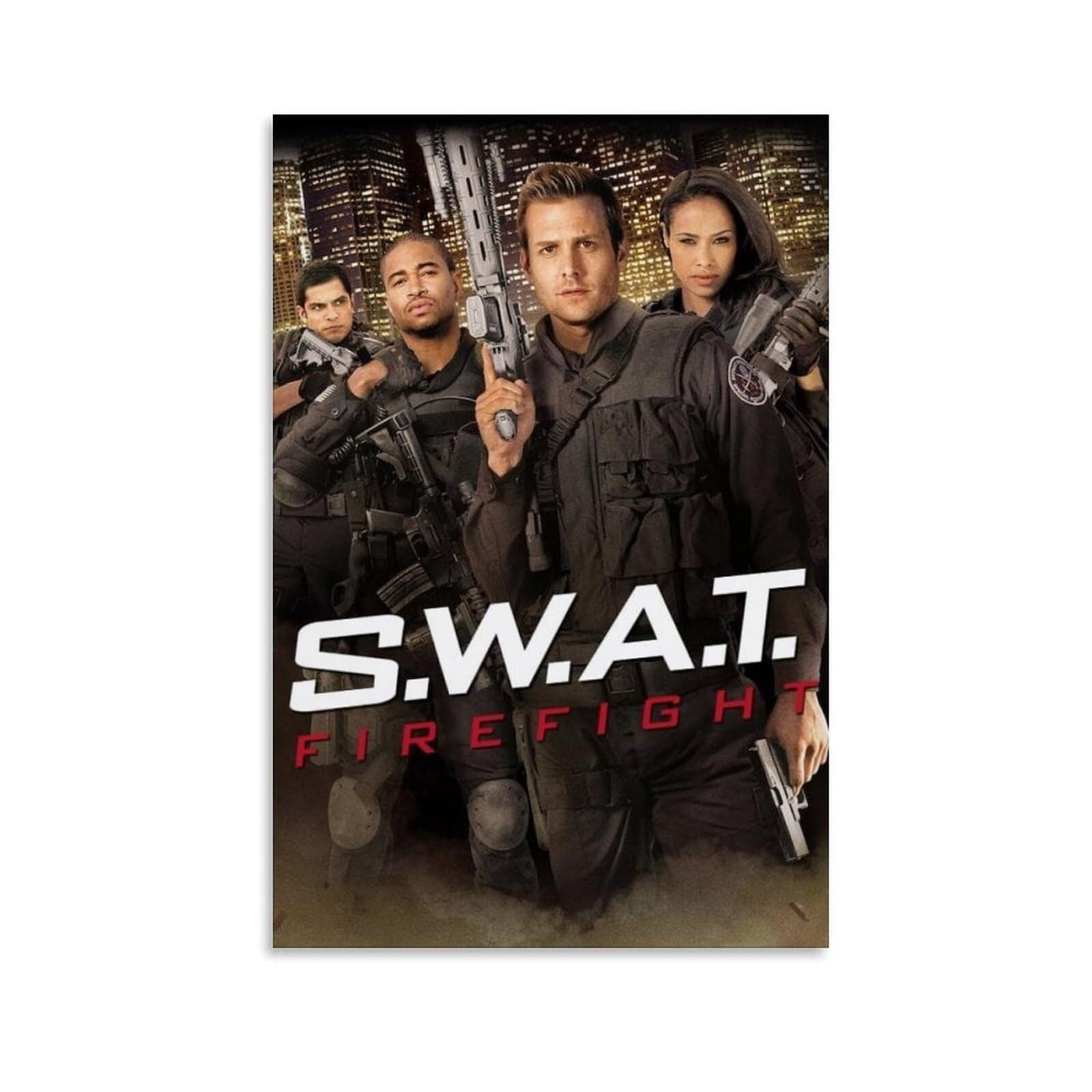 S.W.A.T.: Firefight Movie Poster Art Poster Canvas Painting Decor Wall ...