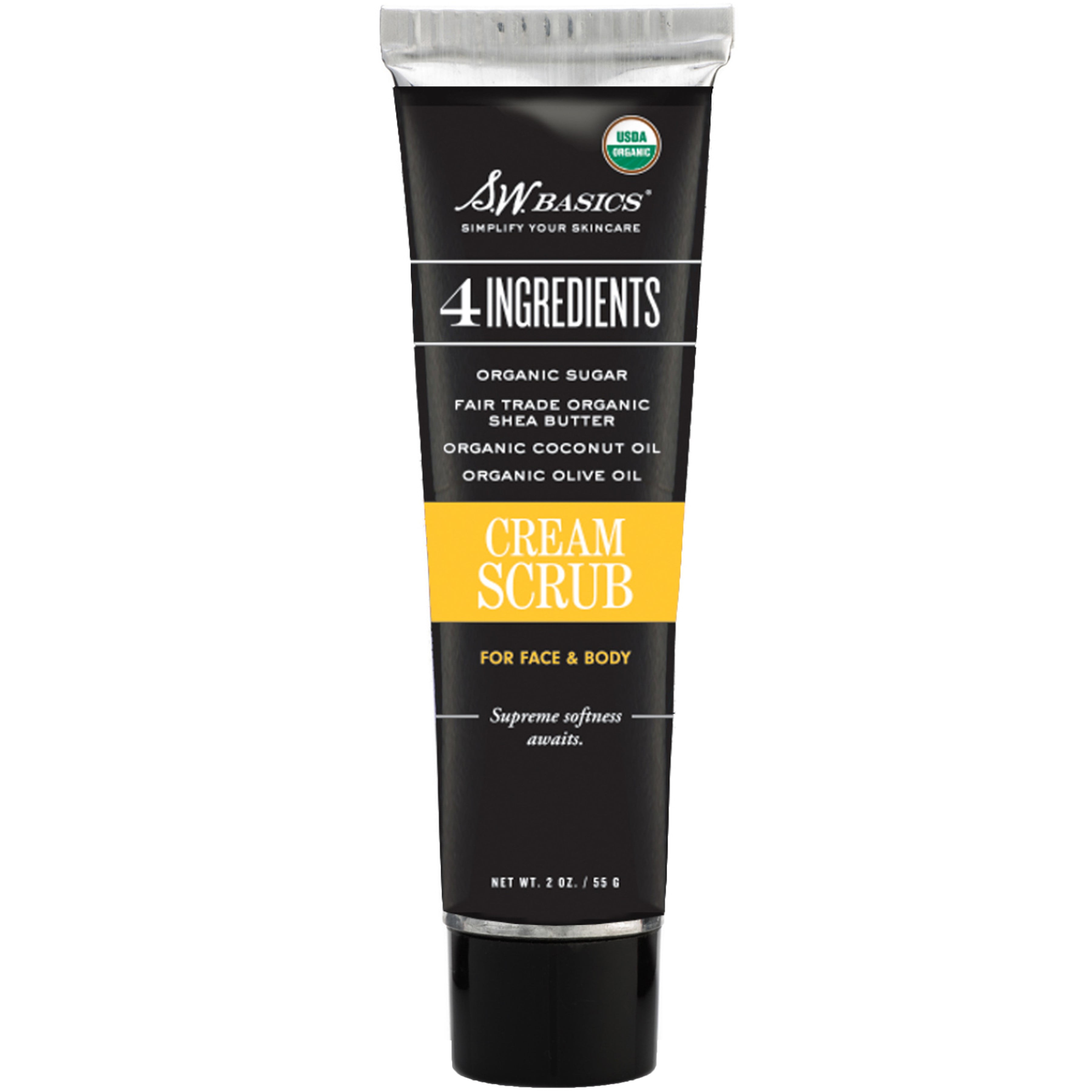 S.W. Basics Cream Scrub, 2 Oz - Walmart.com