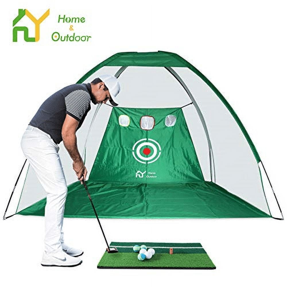 S.Y. Golf Net Golf Practice Net with Target Chipping Holes Hitting Golf ...