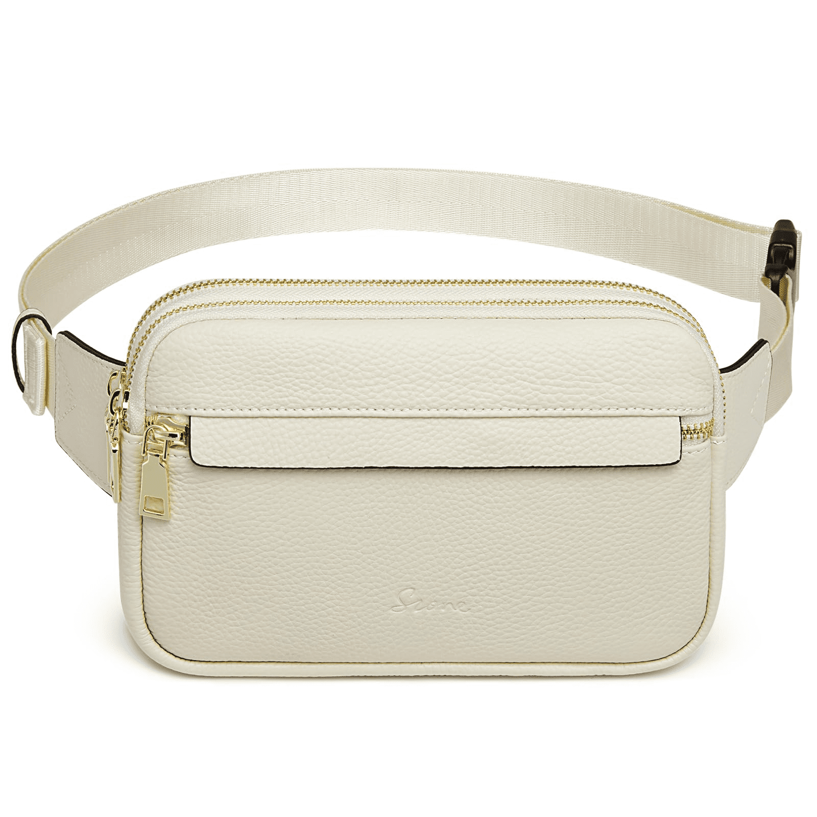 S-ZONE Fanny Packs for Women Genuine Leather RFID Blocking Crossbody ...