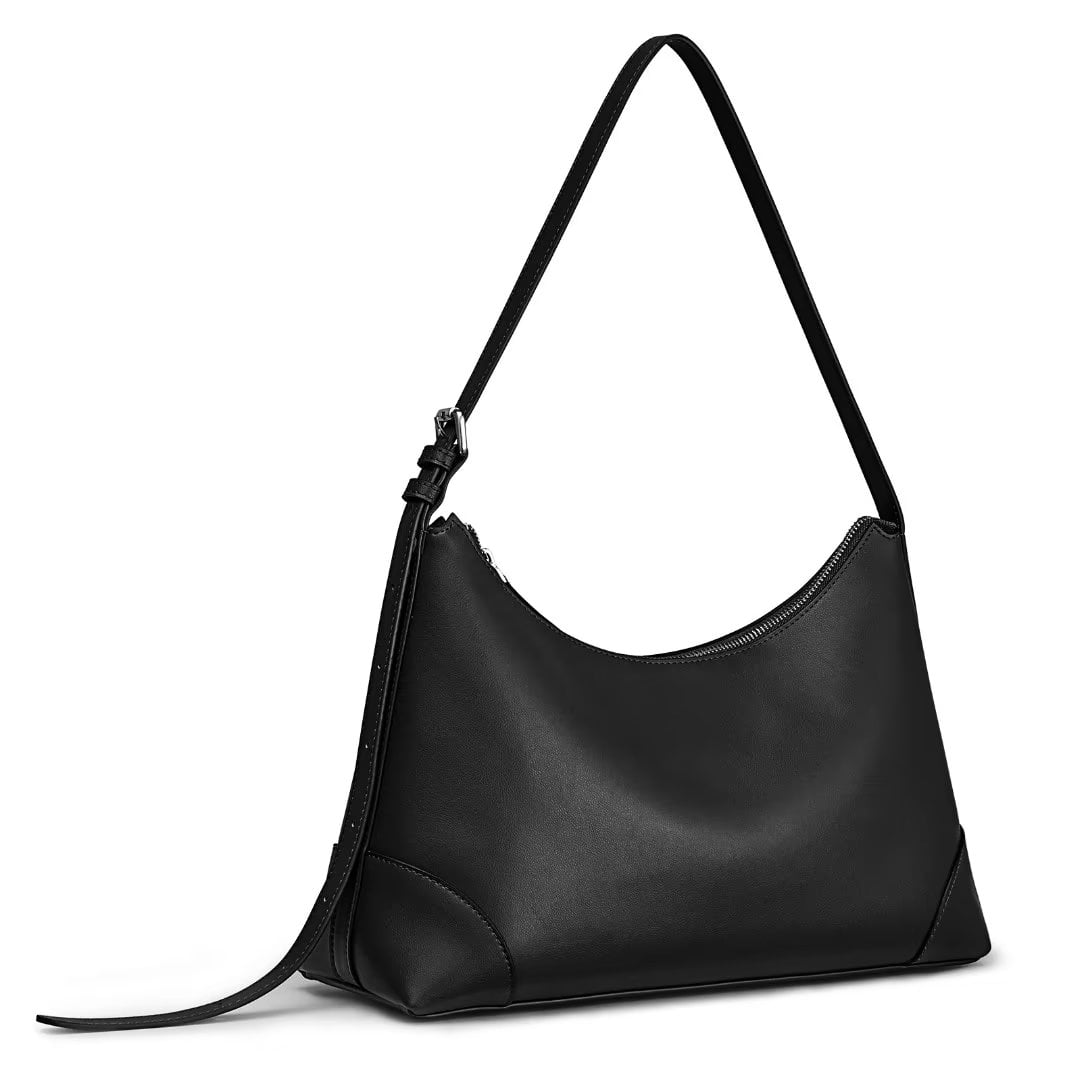 S-ZONE Genuine Leather Hobo Bags for Women, Soft Adjustable Shoulder ...