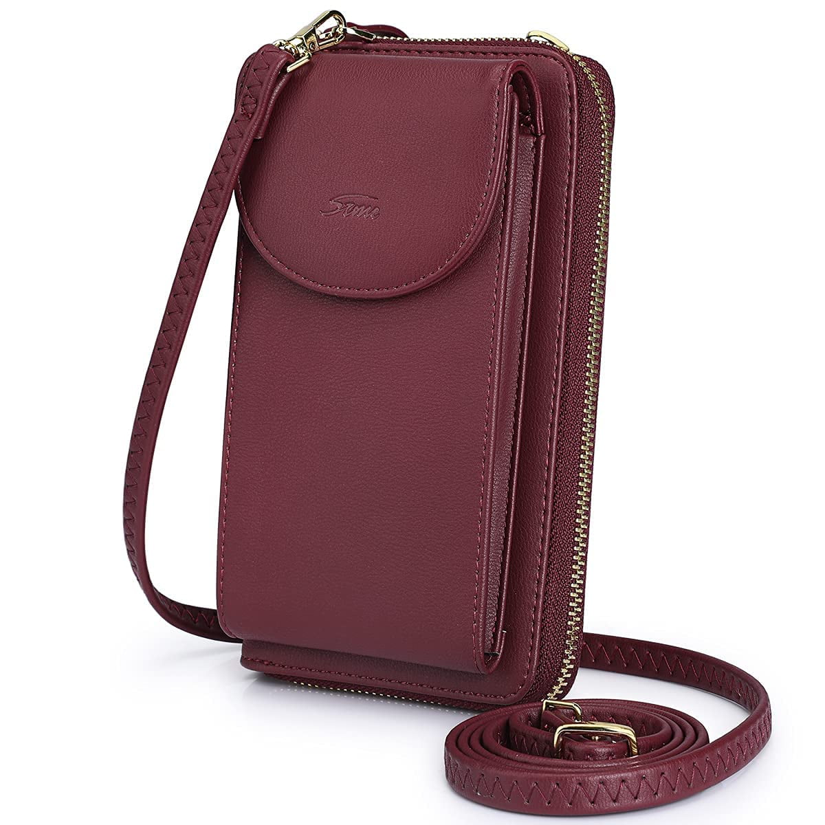 S-ZONE Small Crossbody Bags for Women Cell Phone Purse RFID Blocking ...