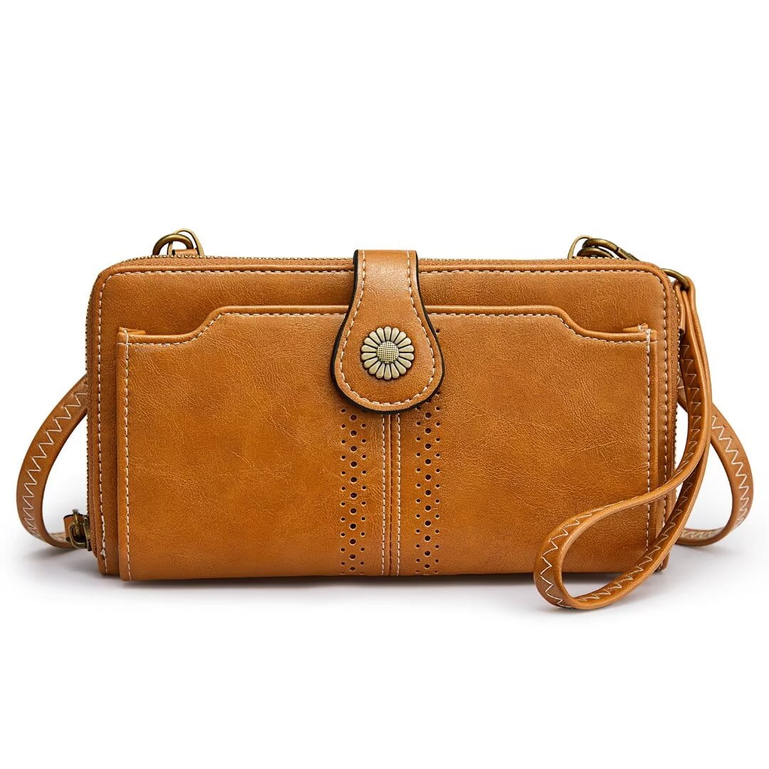 S-ZONE Wristlet Wallets for Women Crossbody Cell Phone Purse RFID ...