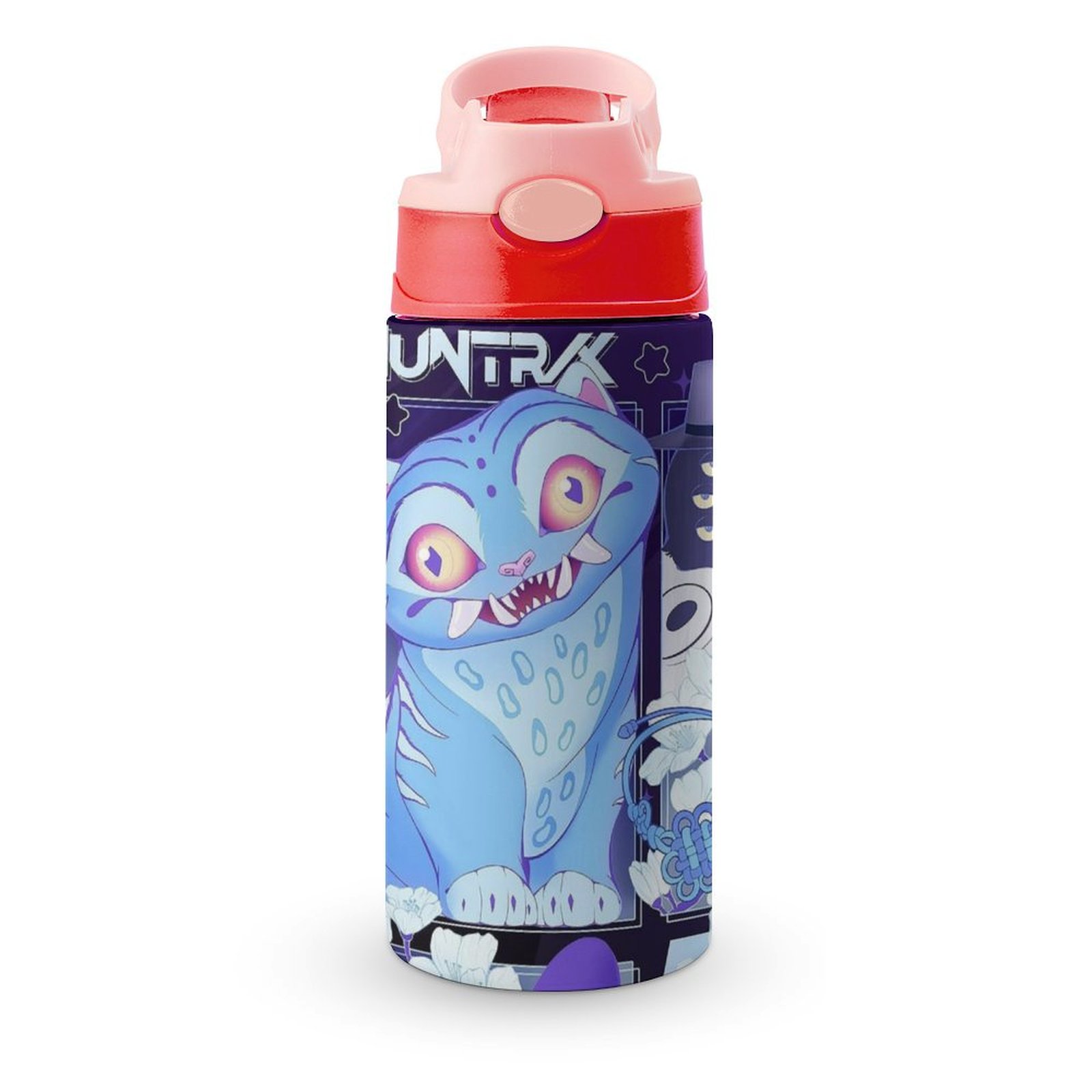 S-a-j-a-Demons Water Bottle with Straw Vacuum Insulated Stainless Steel ...