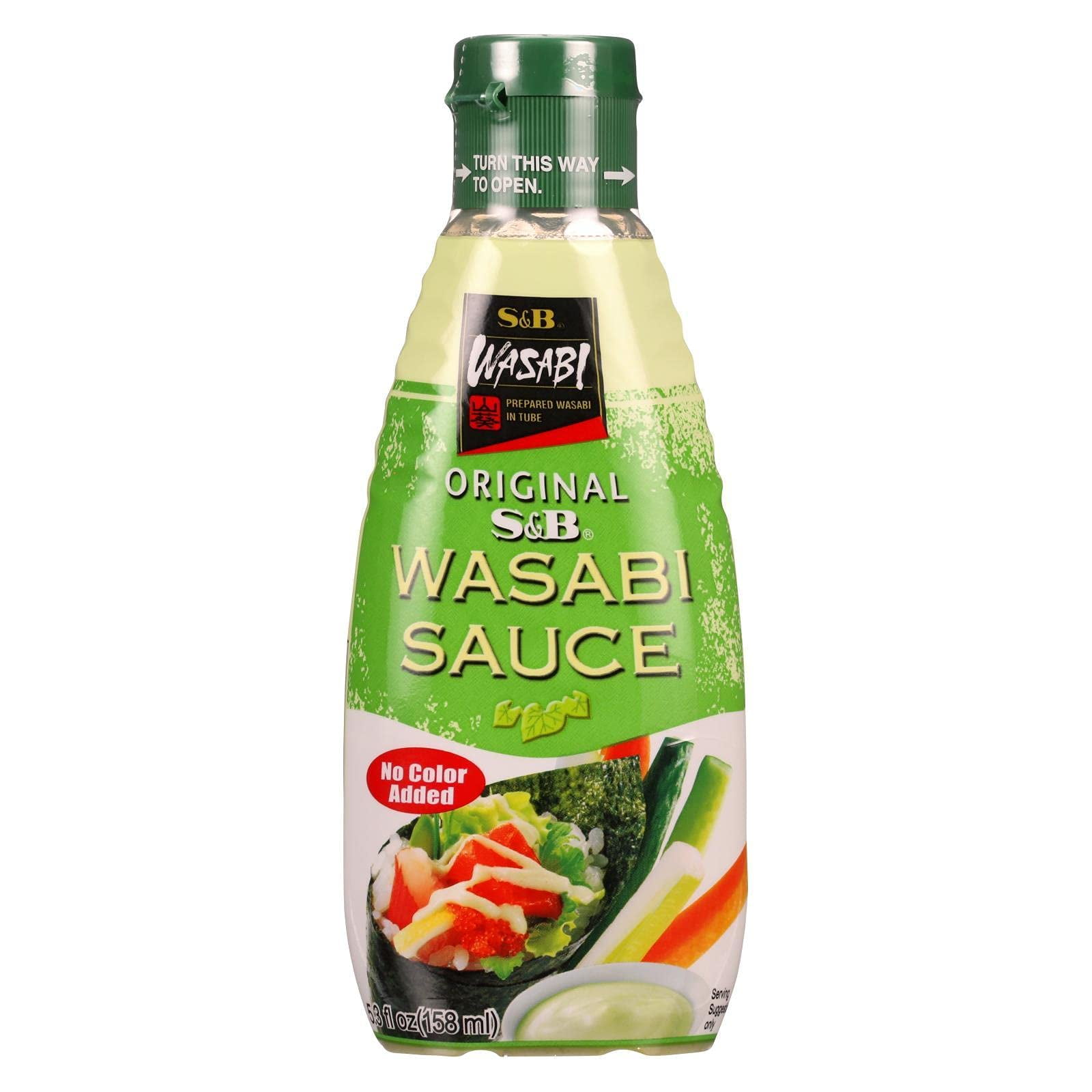 S and B Wasabi Sauce, 5.3 Fl Oz (Pack of 6) - Walmart.com
