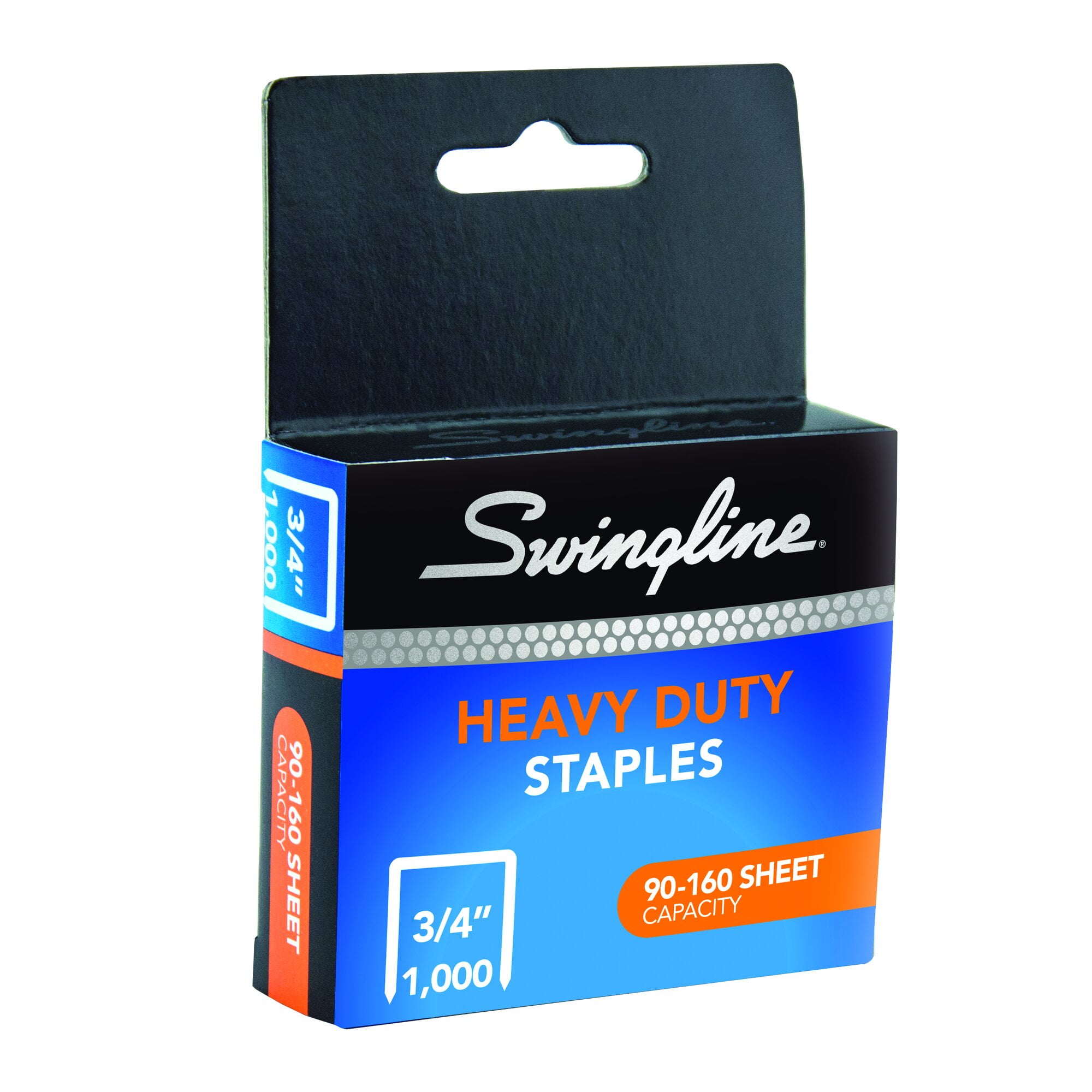 S.f. 13 Heavy-Duty Staples, 0.75" Leg, 0.5" Crown, Steel, 1,000/box | Bundle of 5 Boxes ...