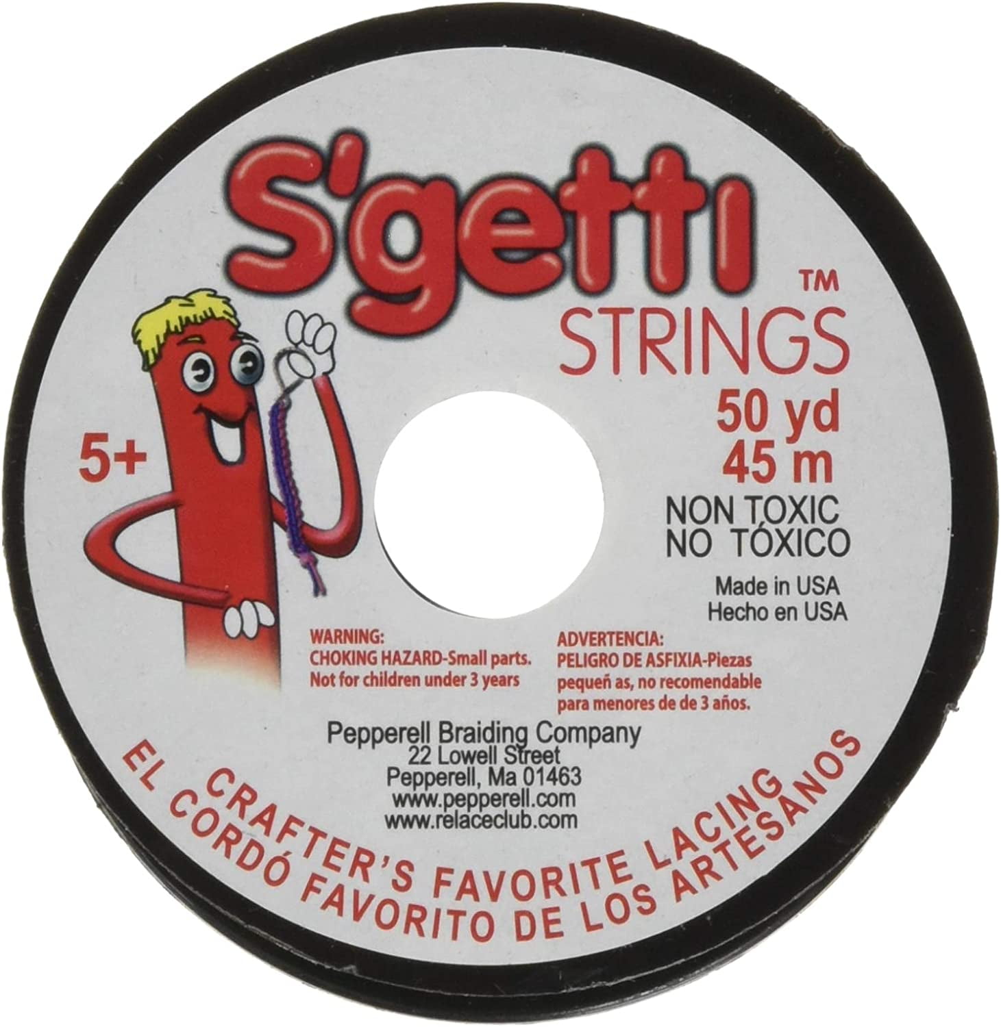 S'getti Strings Plastic Lacing 50yd-Kelly Green - Walmart.com