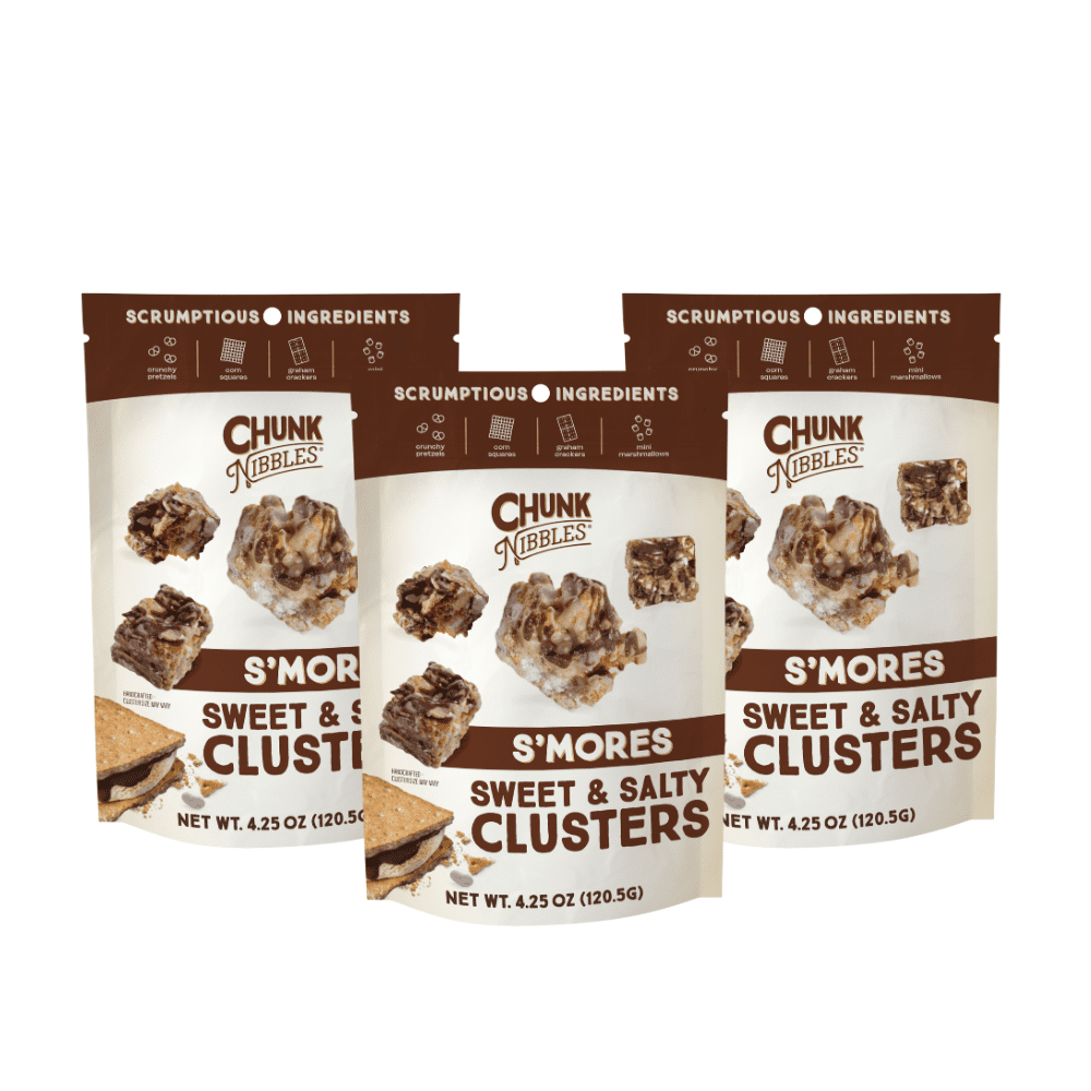 S'mores Chunk Nibbles Snack Clusters 3 Pack - Walmart.com