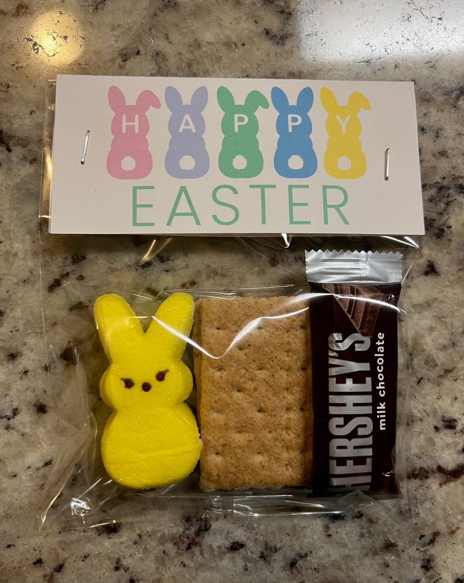 S'mores Easter Peeps Treat Bags, School Easter Party Favors, Easter ...