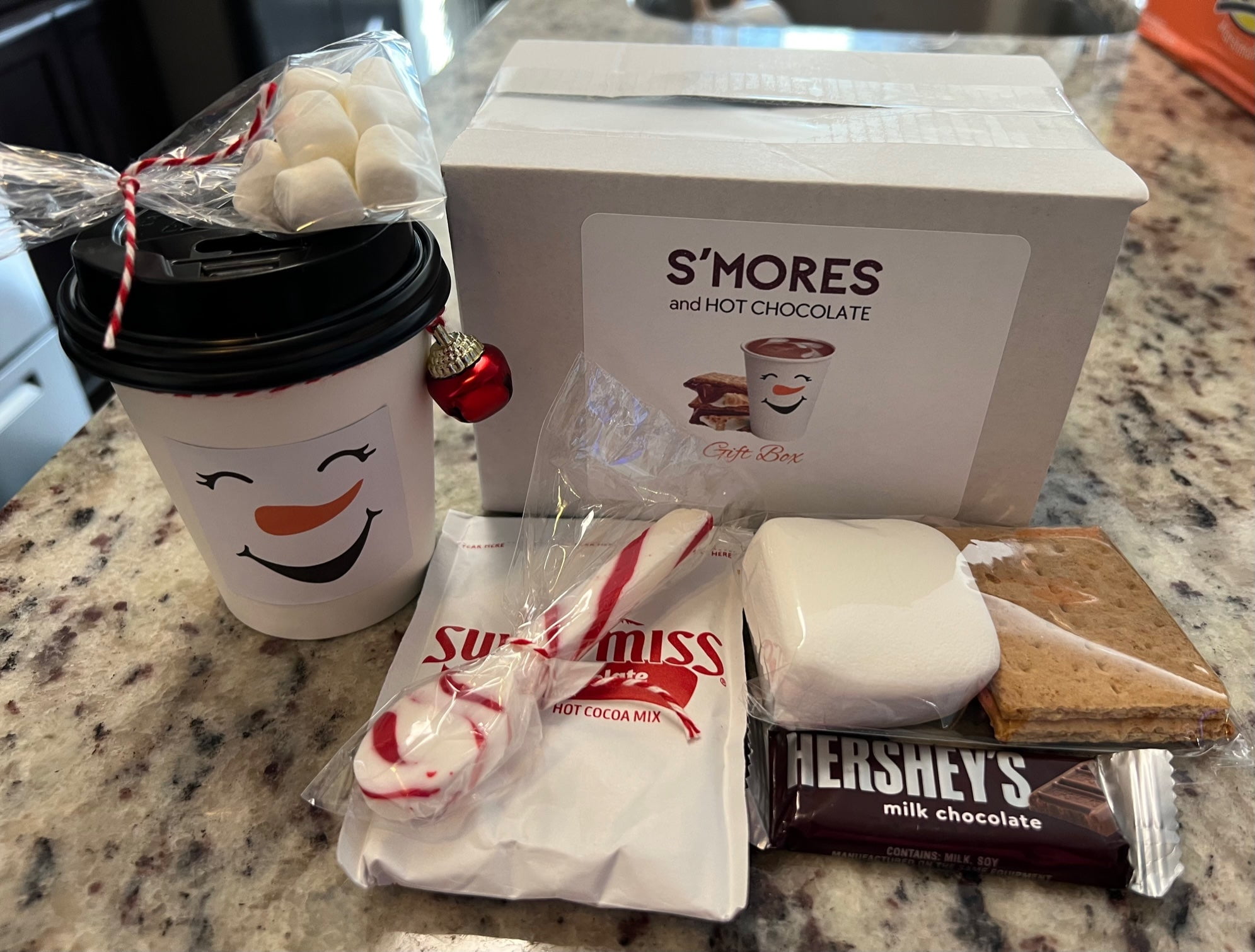 S'mores and Hot Chocolate Mini Kit Gift Box with Notecard - Walmart.com