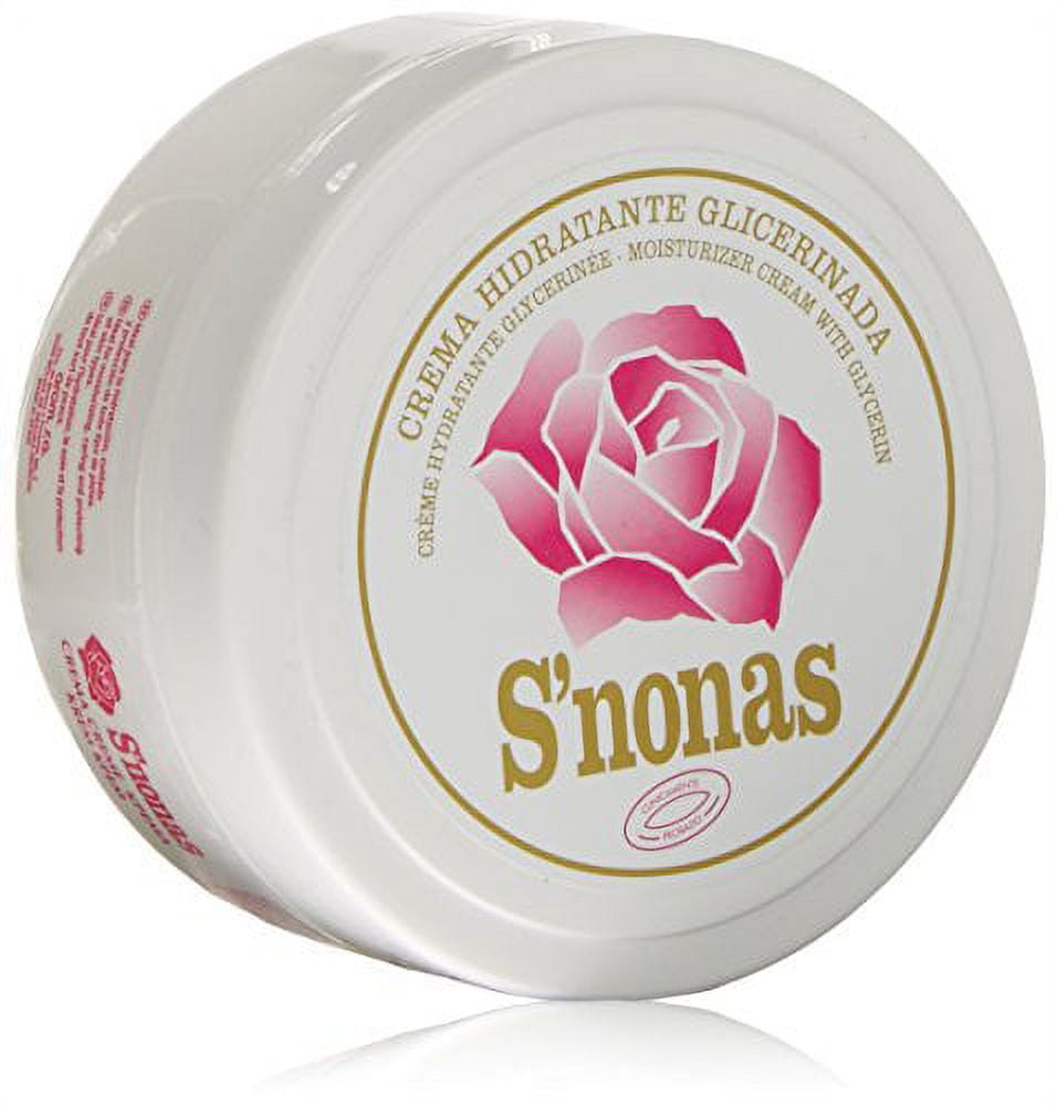 S'nonas Moisturizer Cream with Glycerin 250 ml Crema Hidratante 8.45 Oz ...