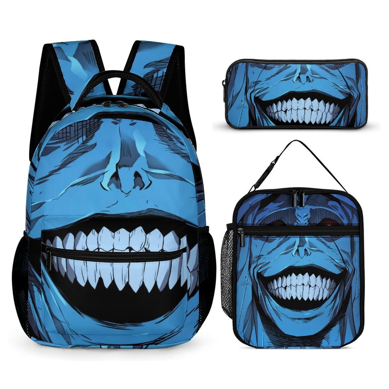 S-olo Leveli-ng Backpack Three Piece Set Combination Anime Gift S-olo ...