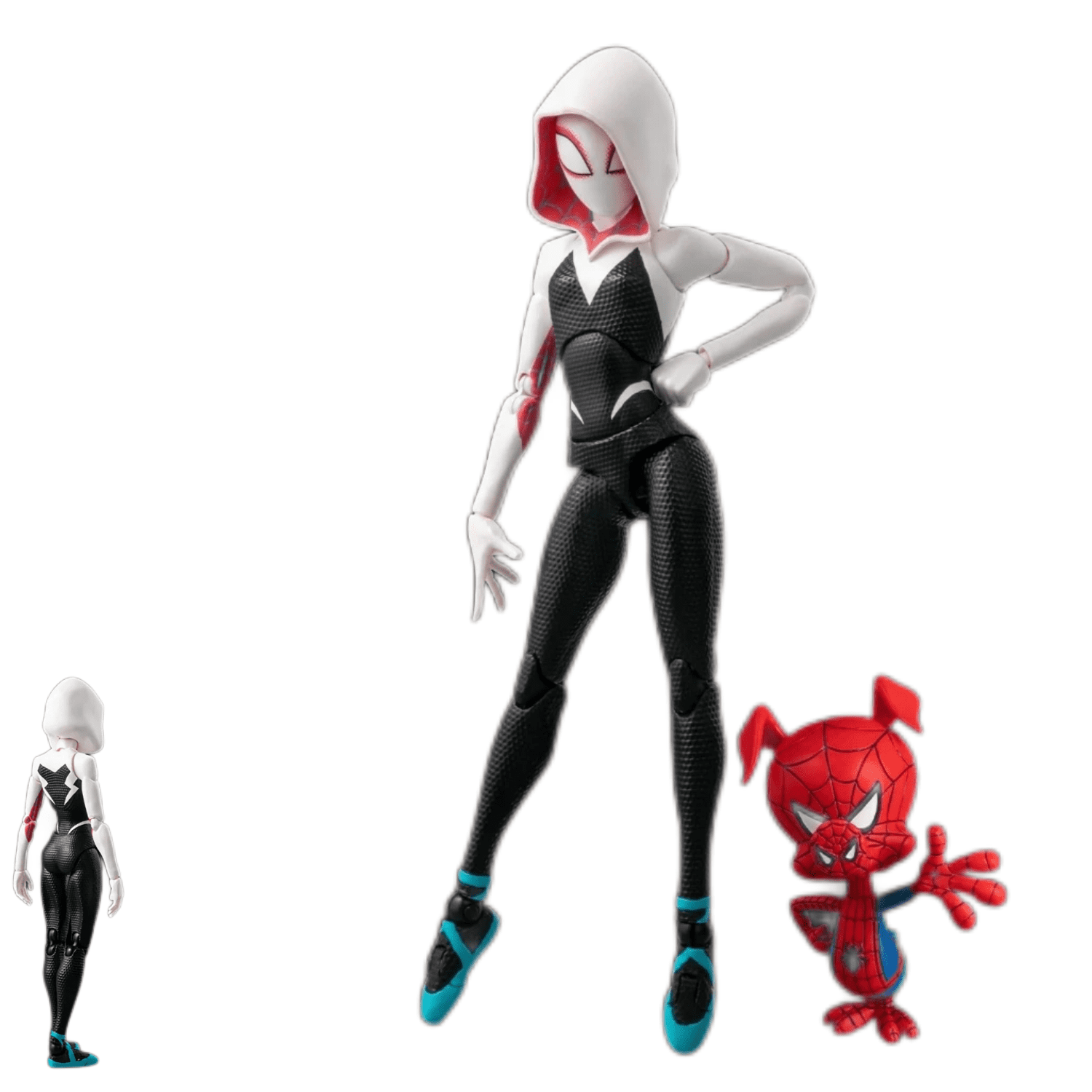 S-piderMan: Into The Spider-Verse Spider Gwen Spider Ham SV Action ...