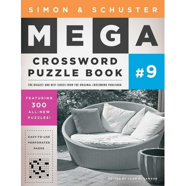 S&S Mega Crossword Puzzles: Simon & Schuster Mega Crossword Puzzle Book ...