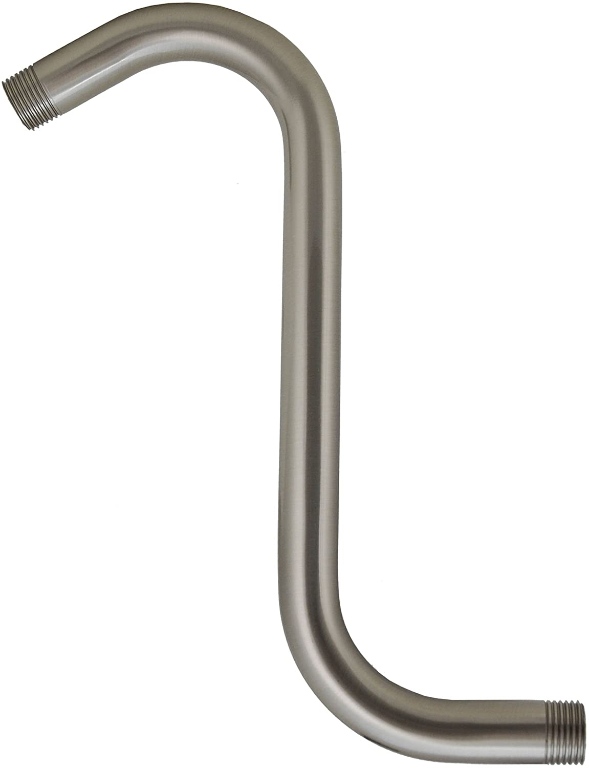 S-style Shower Arms High Rise Shower Arm, With Flanges (8", Satin ...