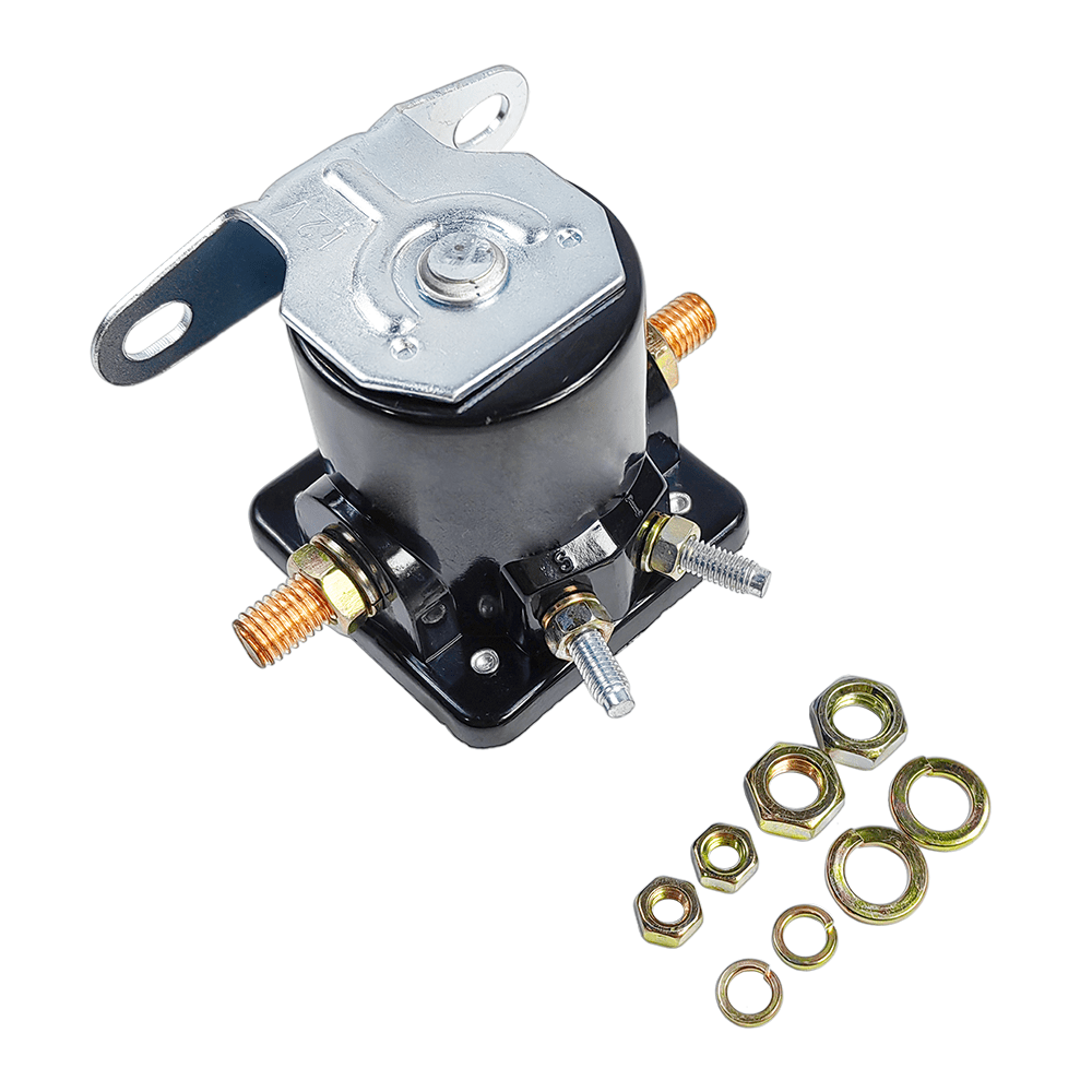12V 4-Terminal Starter Solenoid Relay SS581 | Fit for Jeep Lincoln ...