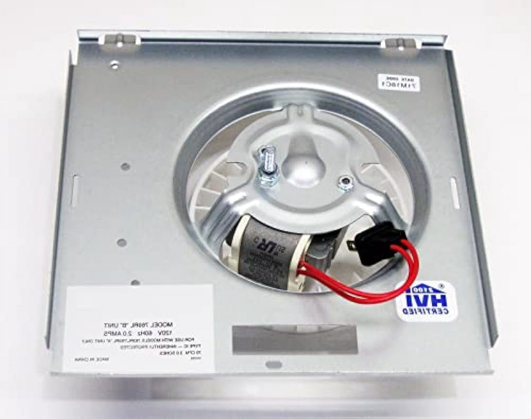 S0504B000 Bathroom Fan Motor Assembly Kit, 5" L x 1.125" W x 4.75" H ...