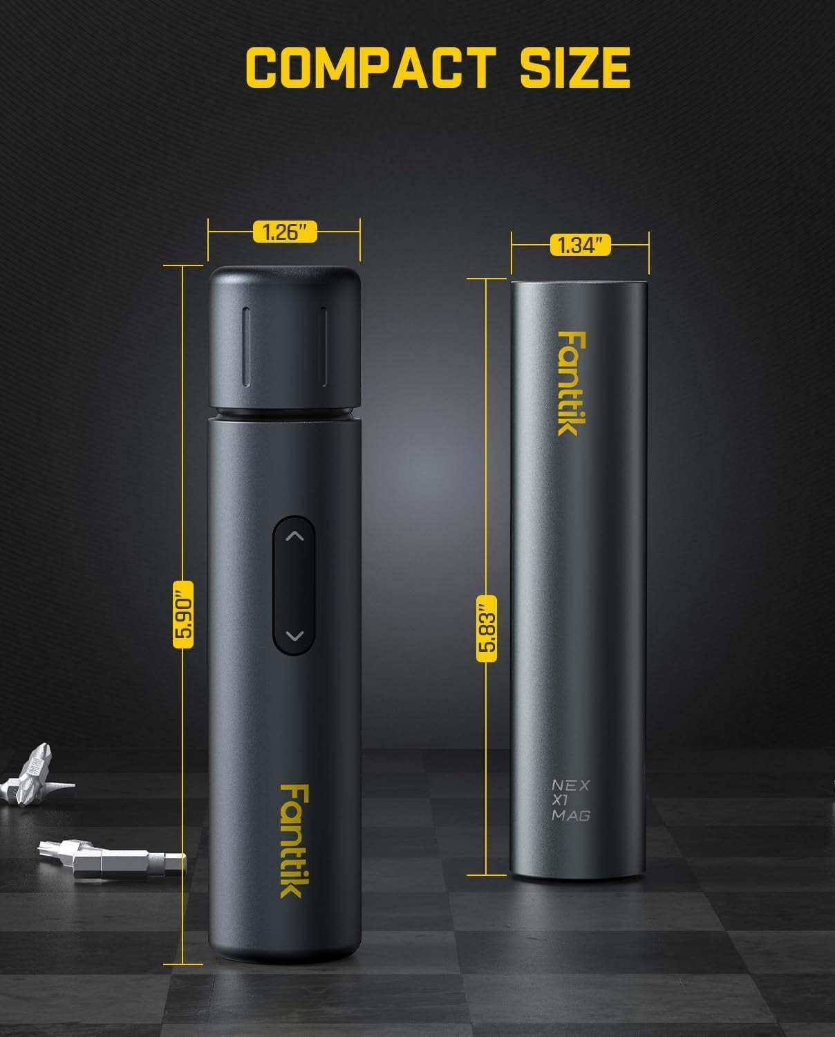 S1 Capsule Deluxe Cordless Screwdriver, Electric Screwdriver, 5 PCS ...
