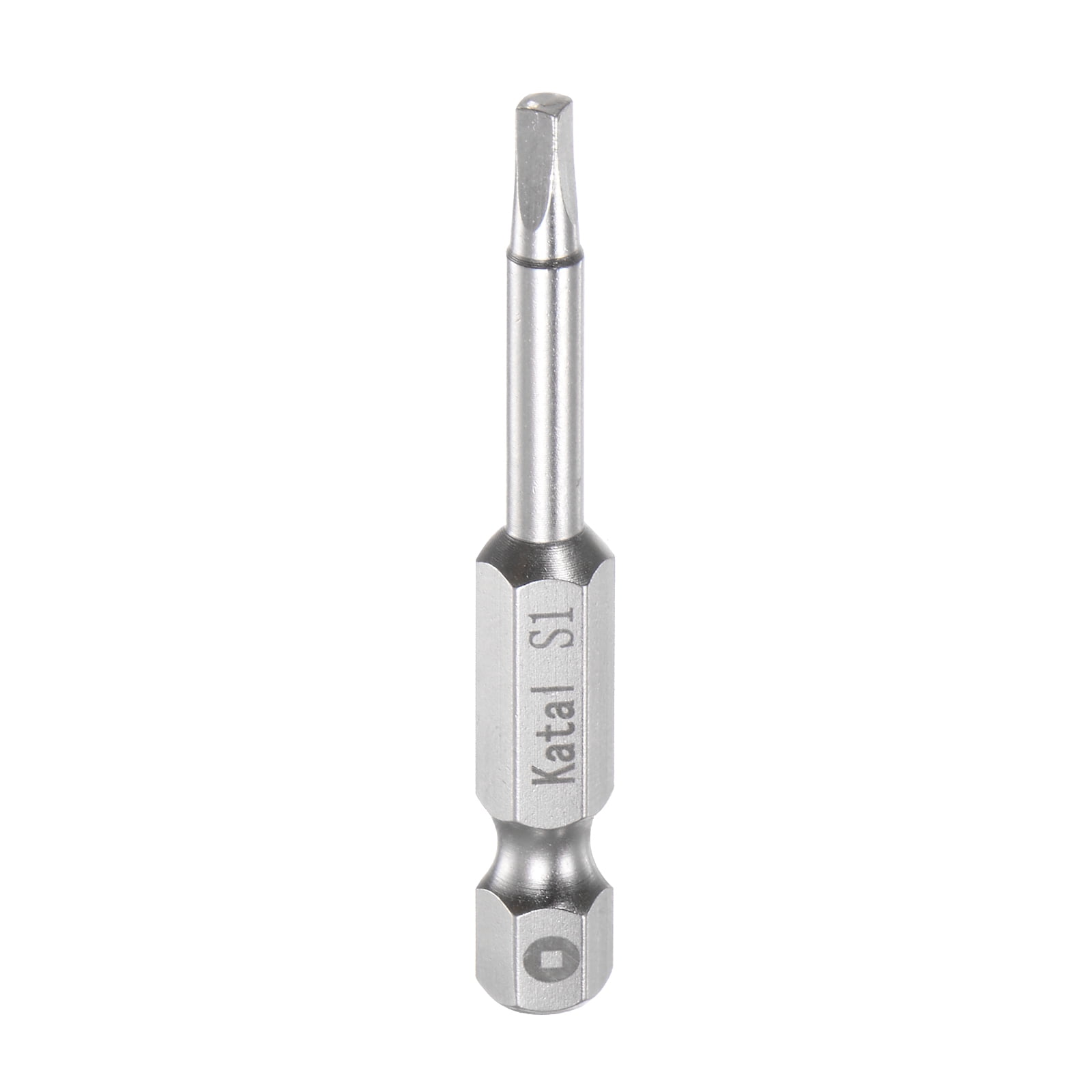 Uxcell S1 Magnetic Square Screwdriver Bit 1/4" Hex Shank 2" Length ...