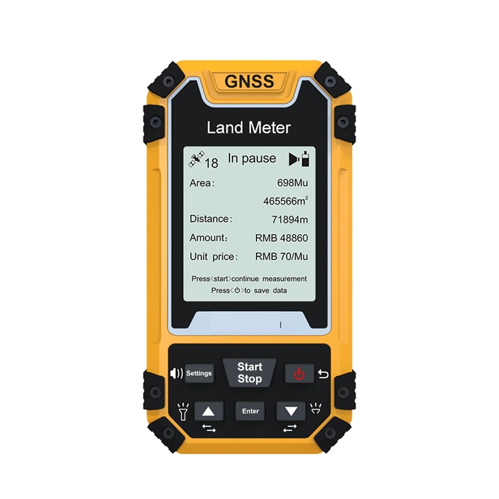 S1 Portable GPS GPS GLONASS SBAS BeiDou Land Measuring Meter Mountain ...