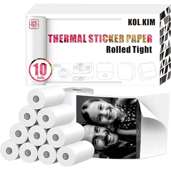 S1 Thermal Sticker Paper for Hello Blink Sticker Maker Refill Self ...