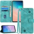 S10 Phone Case Wallet,for Galaxy S10 Case,[Card Holder Slots][Wrist ...