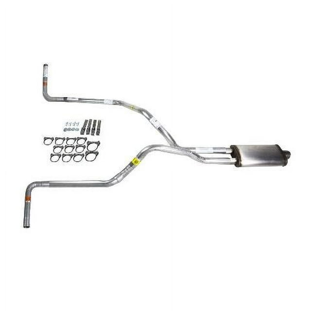 S10 / S15 95-01 dual exhaust 2.5 pipe Stainless muffler Side Exit ...