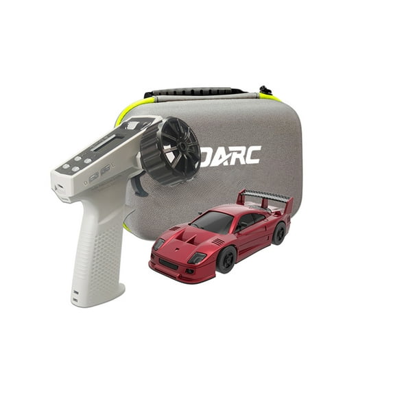 S100 1:76 Scale Mini RC Car, 2.4GHz Remote Control Car with LCD Screen ...