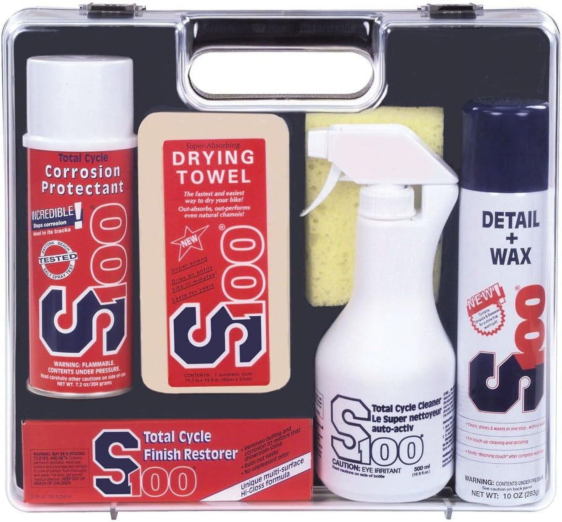 S100 12000C Motorcycle Detailing Kit - 37.66 oz. - Walmart.com