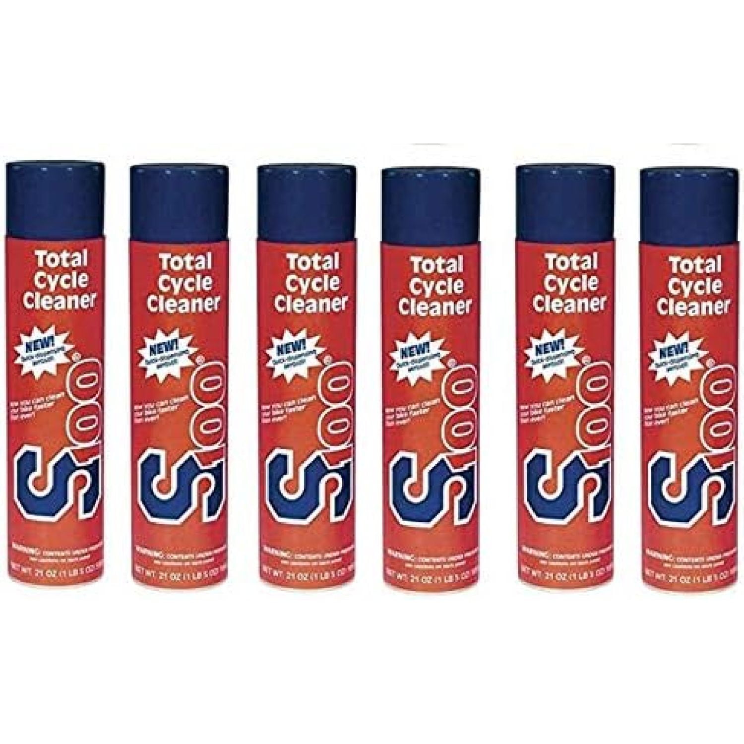 S100 12600A Total Cycle Cleaner Aerosol - 21 oz. (6 Pack) - Walmart.com