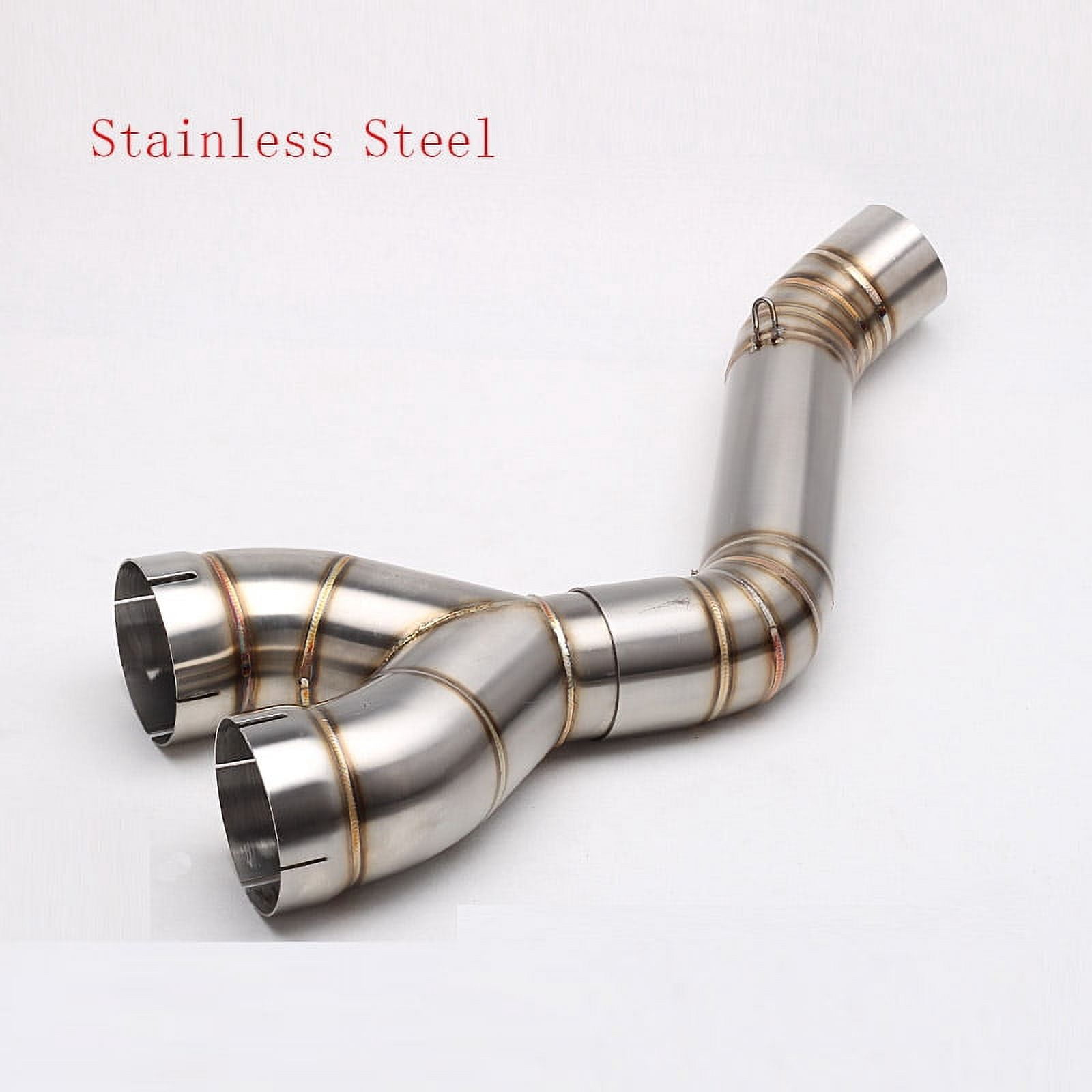 S1000RR Motorcycle 61mm Exhaust Muffler Middle Link Pipe For BMW ...
