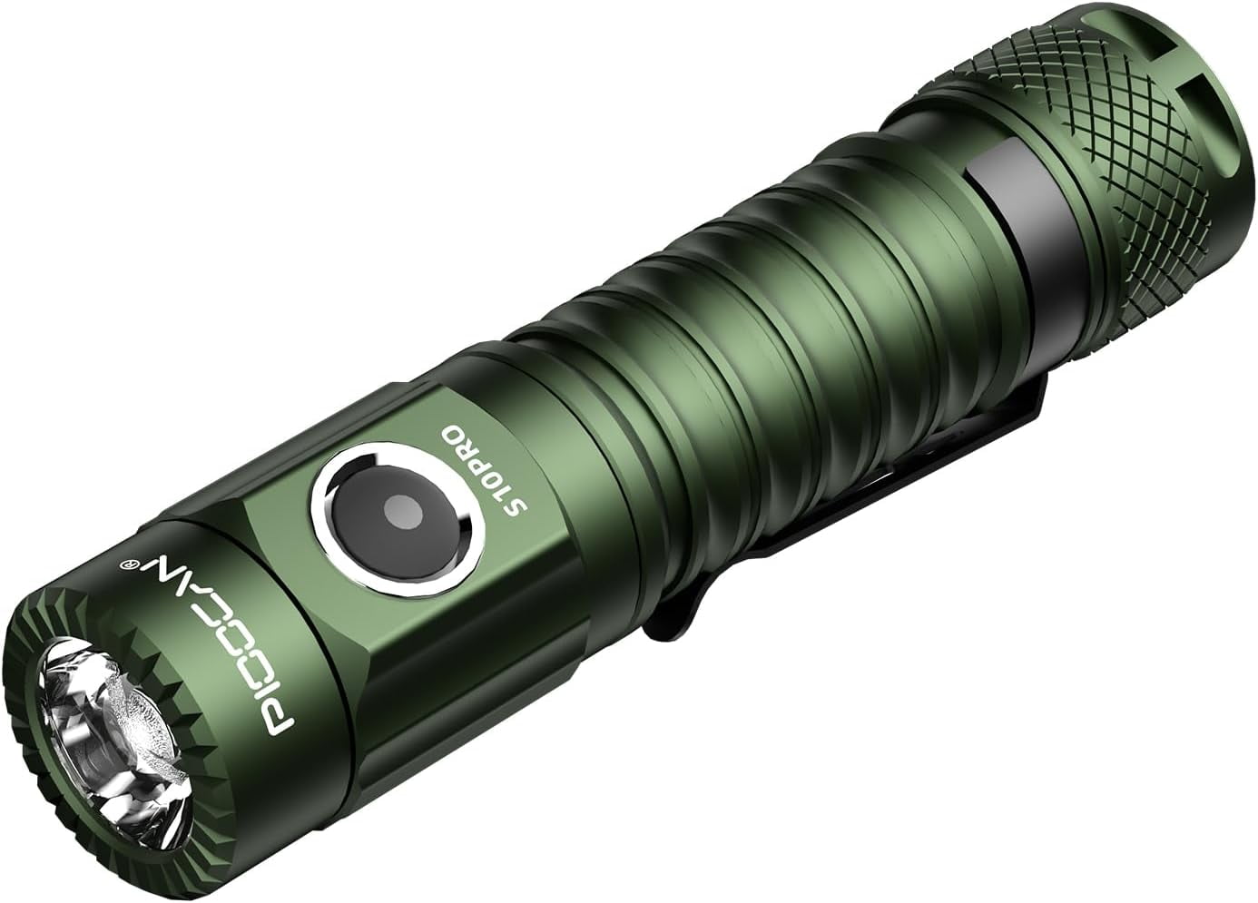 S10Pro Rechargeable LED Flashlights High Lumen, 2,500 Lumens EDC Pocket ...