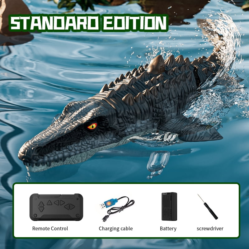 S11 Rc Dinosaur Spray Water Toy Remote Controlled Boat High Simulation ...
