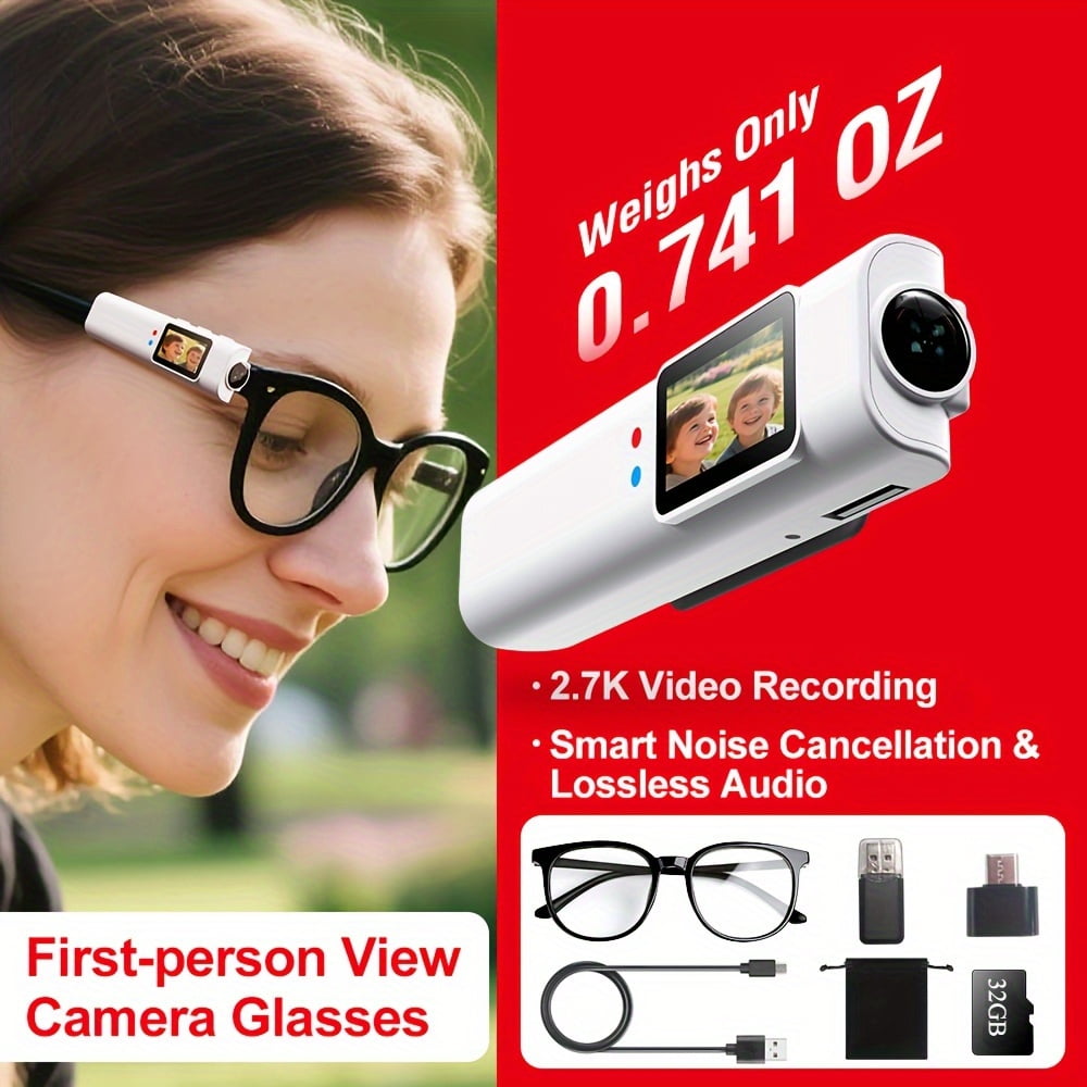S110, 2.7K HD Vlog camera, portable FPV camera, 0.96-inch IPS screen ...
