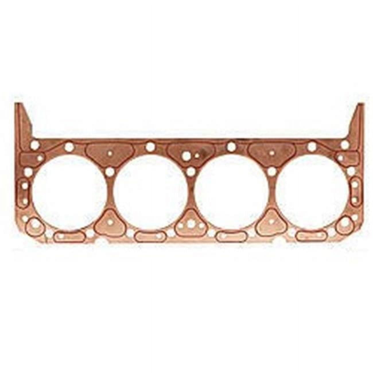 S112062 4.200 x 0.062 in. ISC Titan Copper Head Gasket for Small Block ...