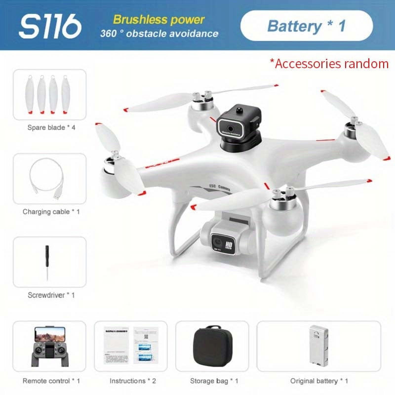 S116 RC Quadcopter Profissional Obstacle Avoidance Drone HD Camera ...